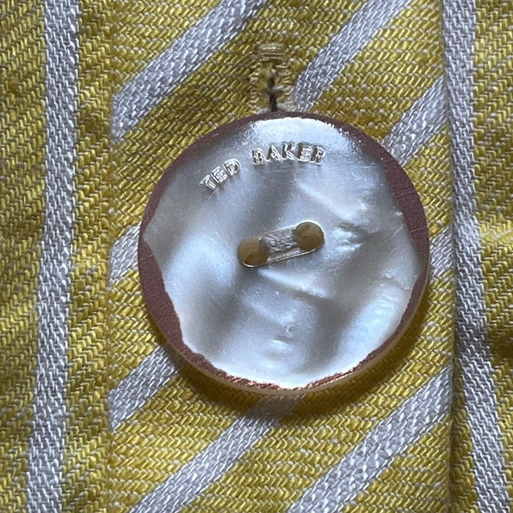 Ted Baker Colour By Numbers Asinara Stripe Cotton & L… - Gem